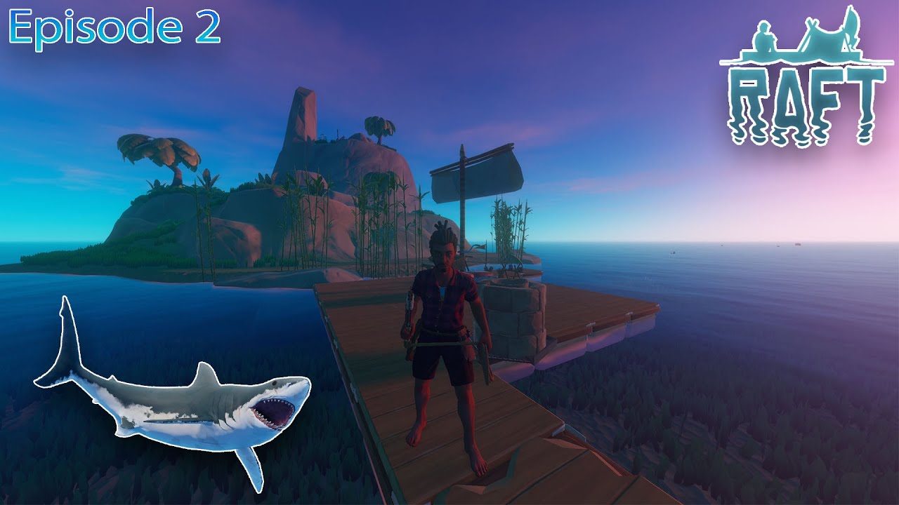 Raft Ep.2 Expanding Our Raft And Getting A Smelter - YouTube