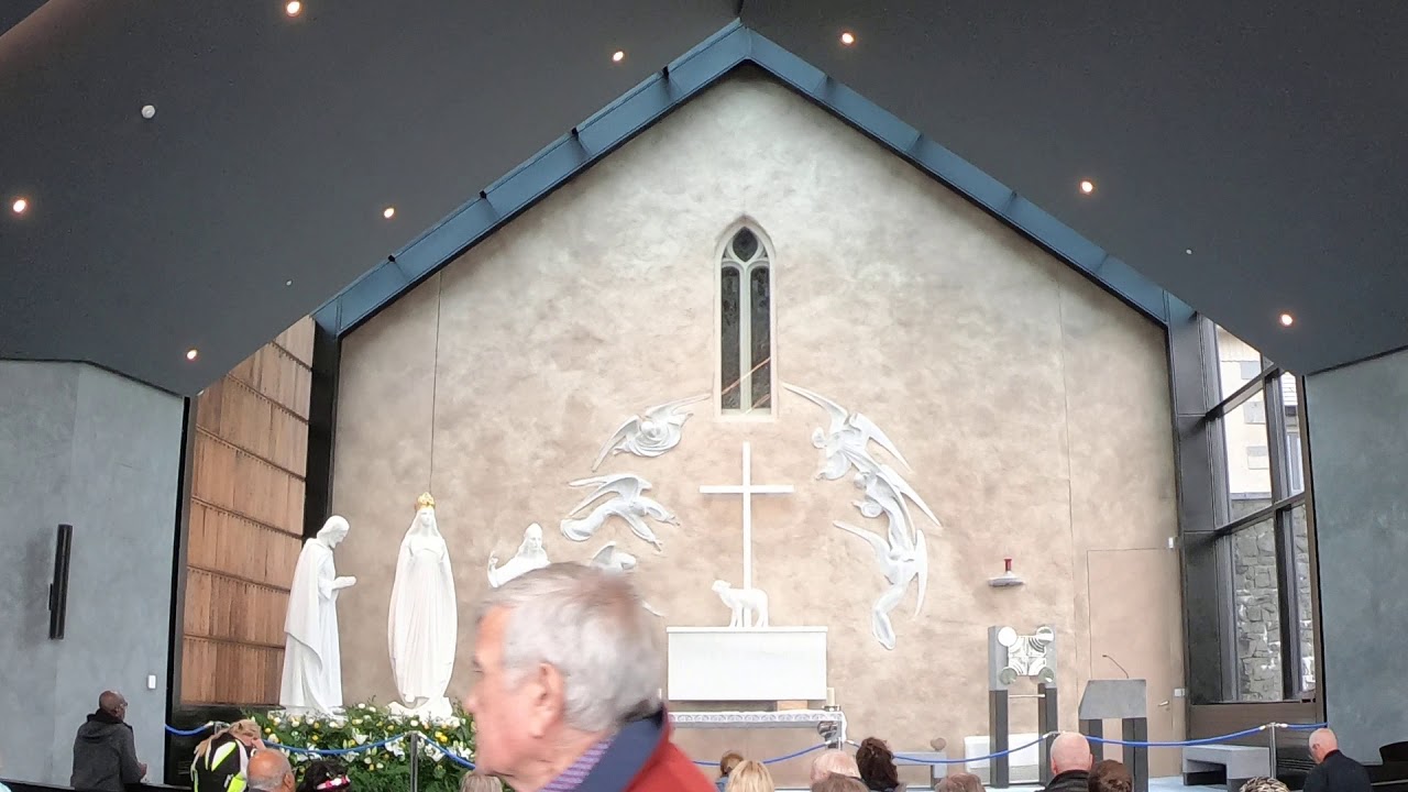 Apparition wall knock parish church south gable knock shrine ireland 22 ...