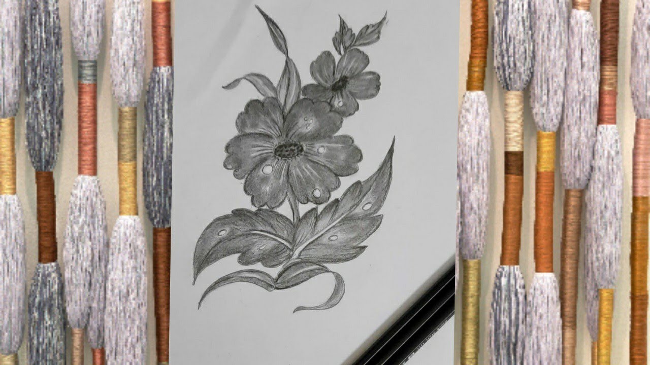 Pencil sketch || Speed drawing || Part -2 || Chitra Kala || - YouTube