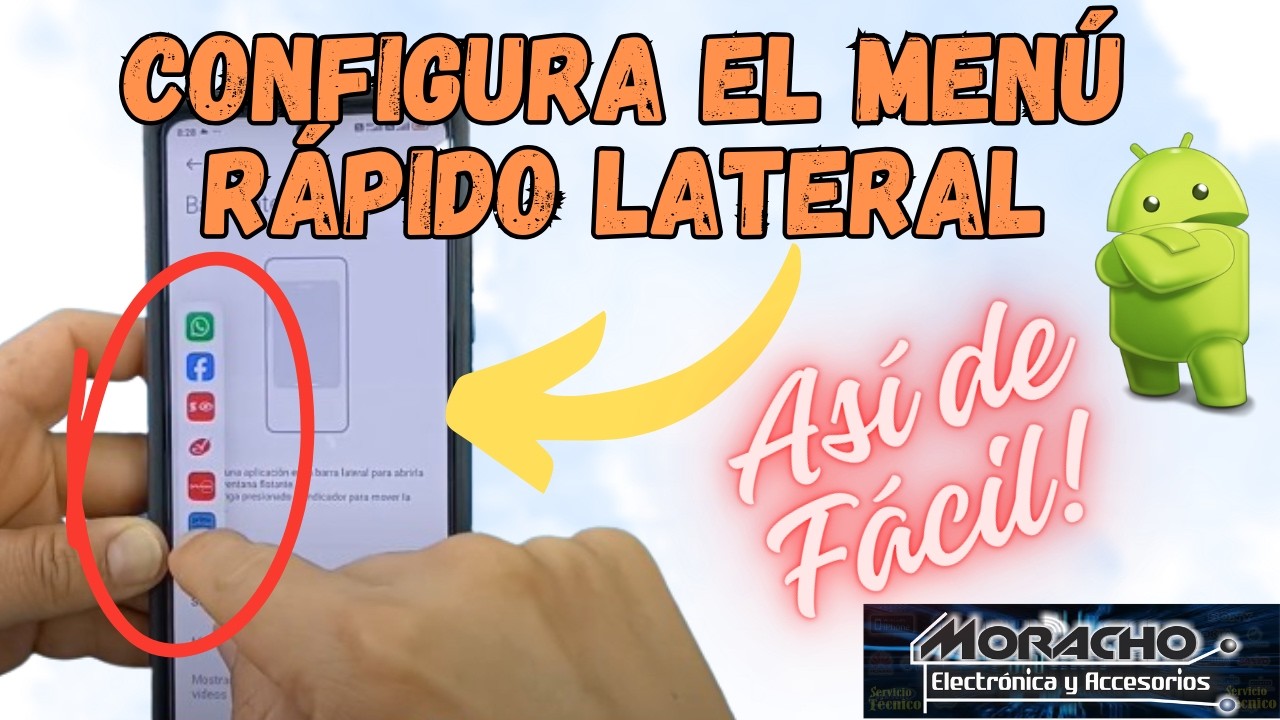 Configurar Menú Rápido Lateral en Android. TUTORIAL - YouTube
