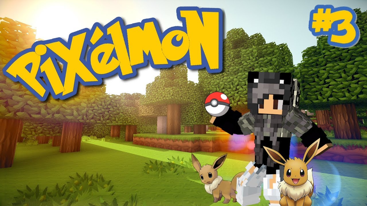 Pixelmon - EP. 3 | Ho trovato gli Eevee e inizio a fare casa - YouTube
