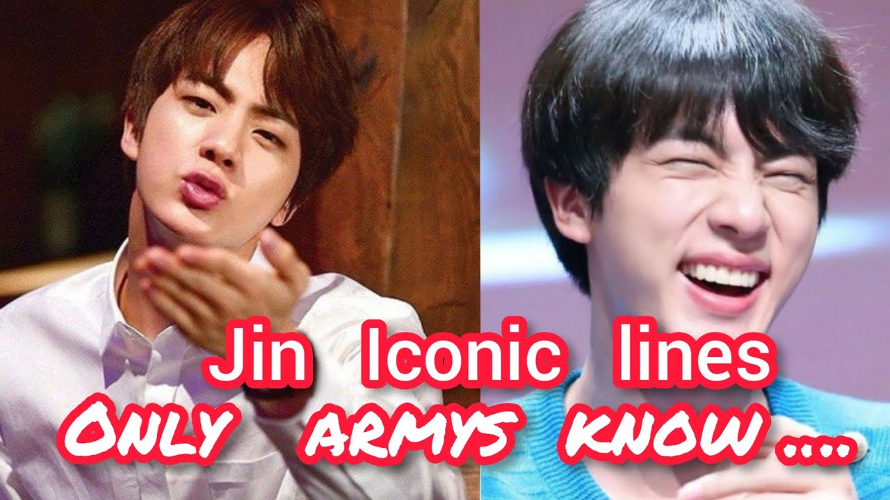 Jin iconic lines|bts famous lines|jin being funny|jin famous lines|bts iconic lines|jin funny ...
