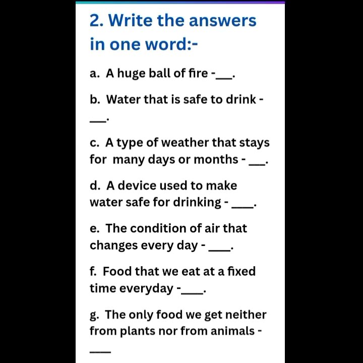 Annual Exam science practice paper👍 for class 1|#viral | # ...