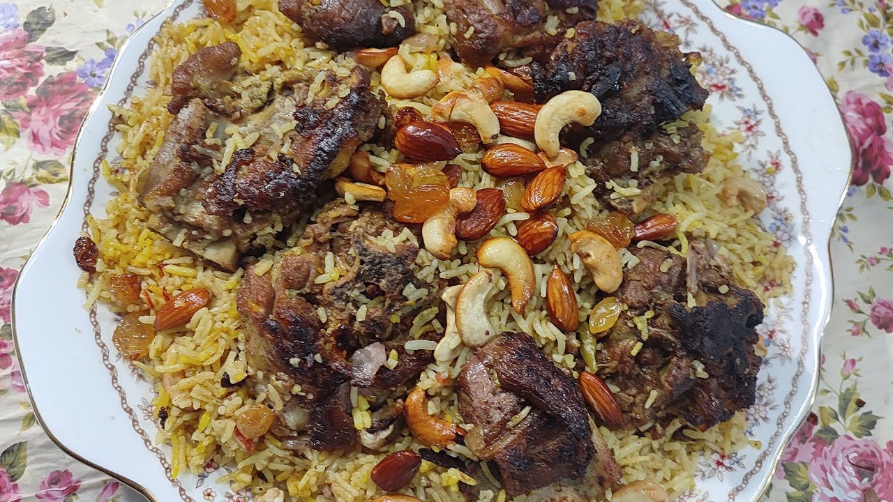 MUTTON MANDI RECIPE ARABIAN MANDI BIRYANI | HINDI | URDU | HMC - YouTube