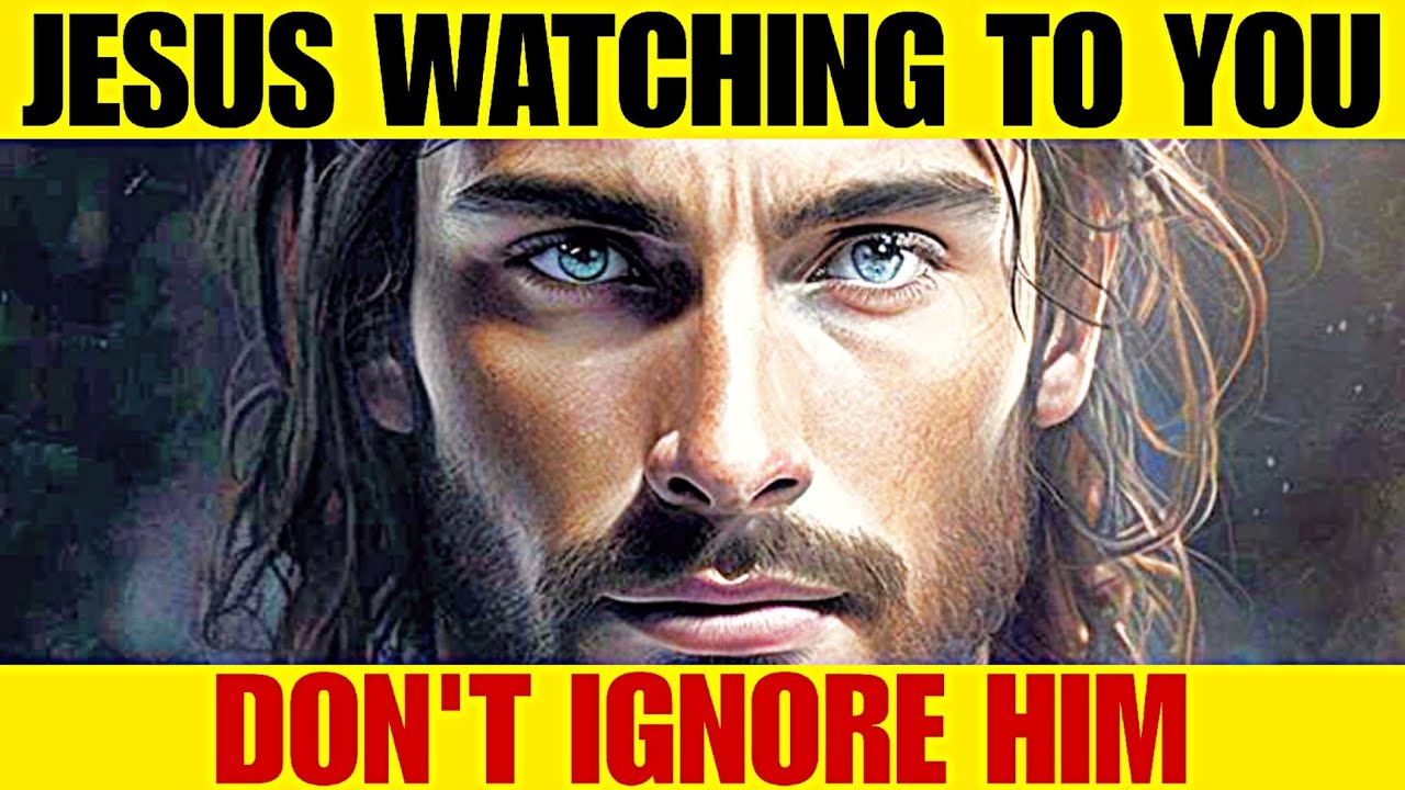 God Says: Jesus is Watching You Don't Skip ️ | God message for you ...