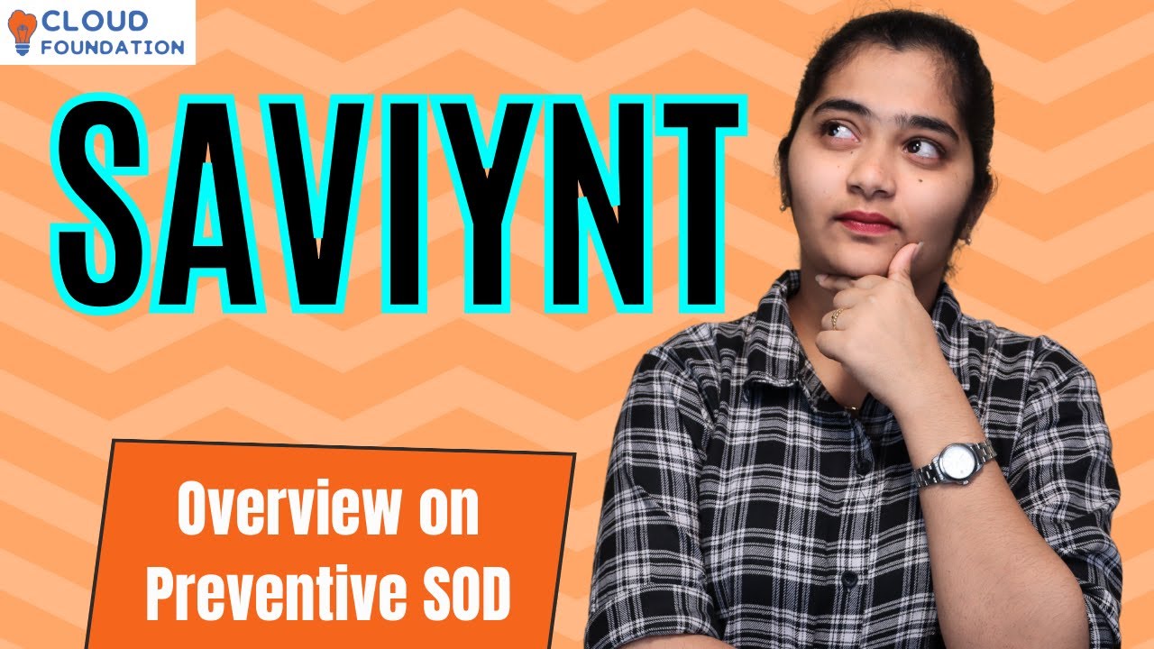Overview on Preventive SOD in Saviynt | Saviynt Online Training ...