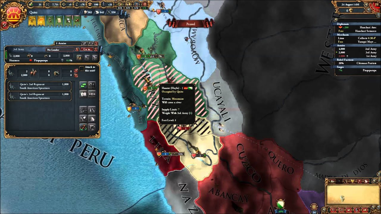 Europa Universalis 4: El Dorado- Inca #4 - YouTube
