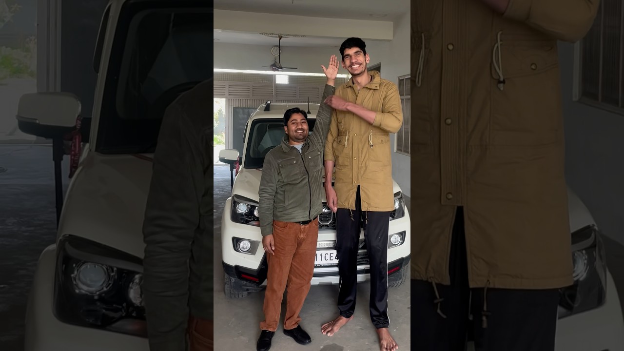 Tallest Man Karan Singh Height comparison video #heightcomparison # ...