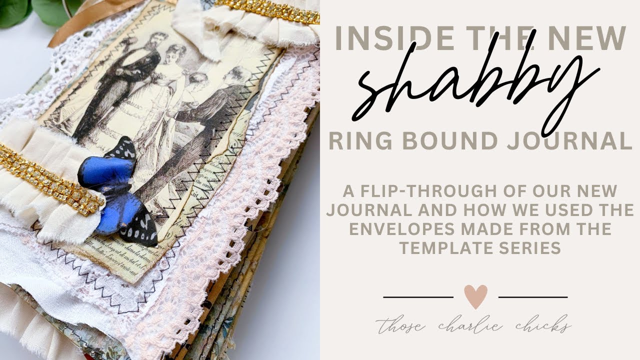 Inside the new ring bound junk journal and showing you how to use the ...