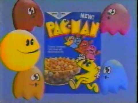 1984 Pac-Man Cereal Commercial - YouTube