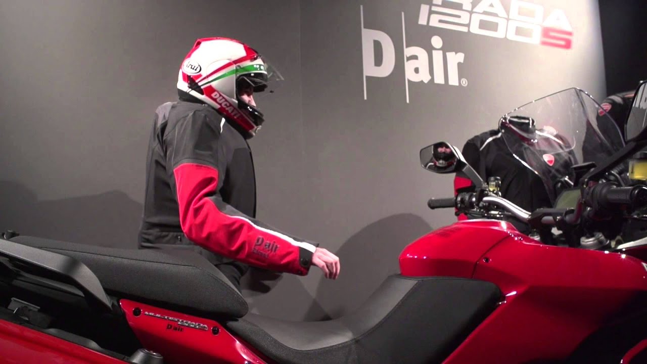 Dainese D|Air airbag explosion in slow motion! - YouTube
