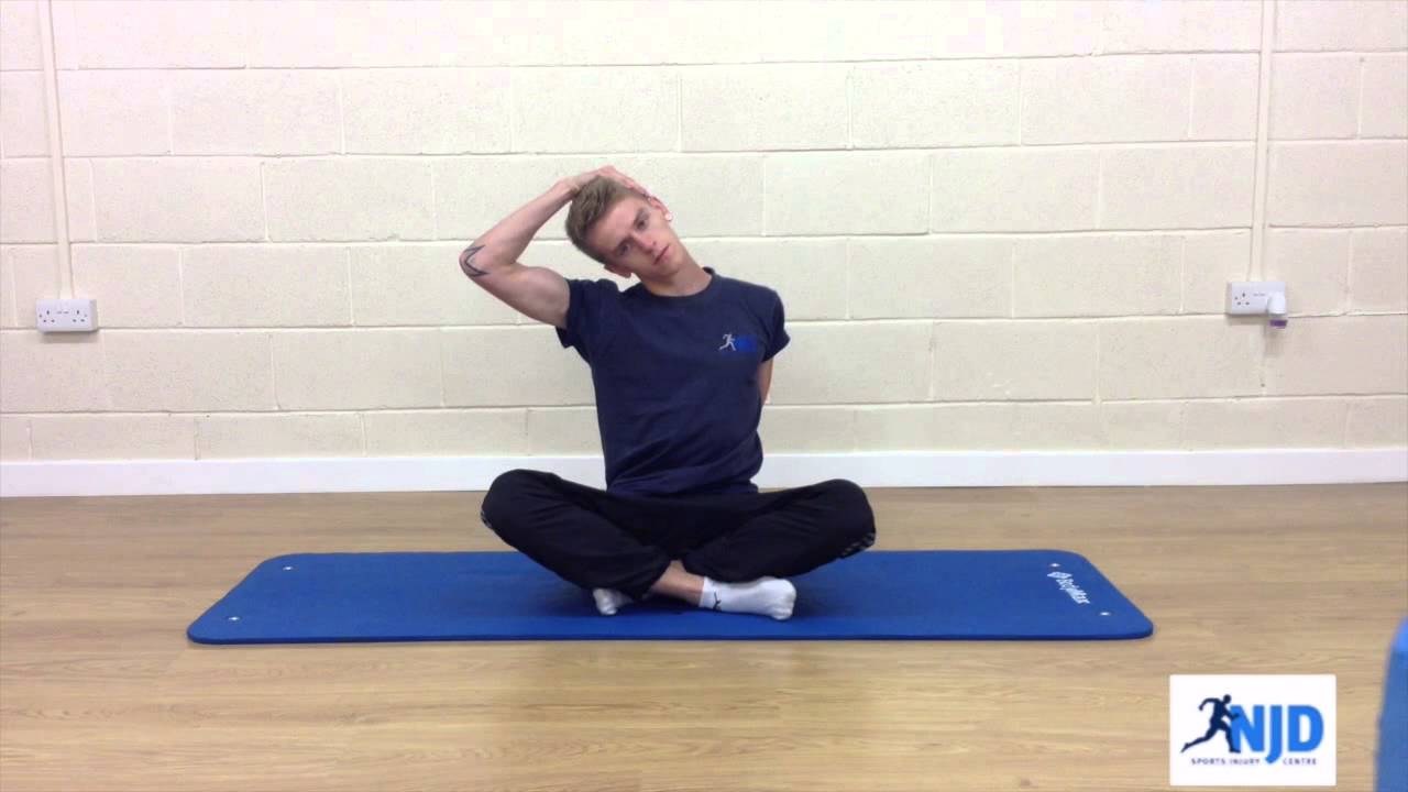 Neck Stretches - YouTube