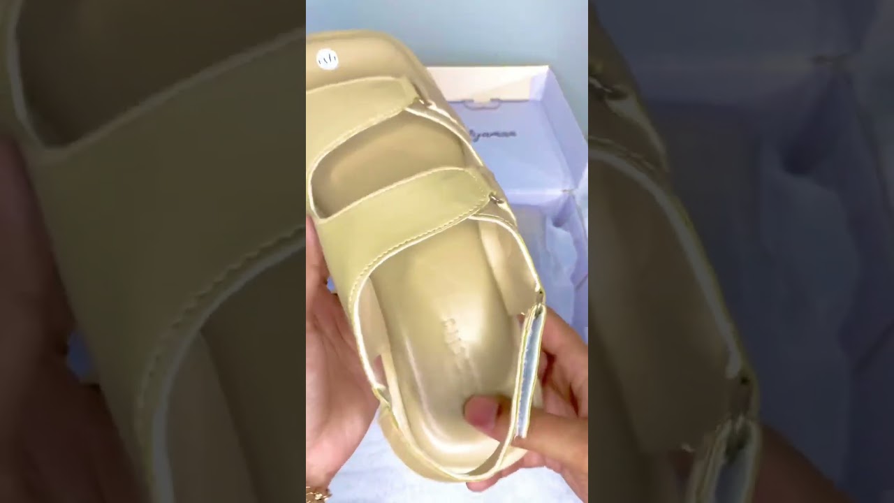UNBOXING SANDALS DELISHA BY DAMELIA MELSTORE.JKT - YouTube
