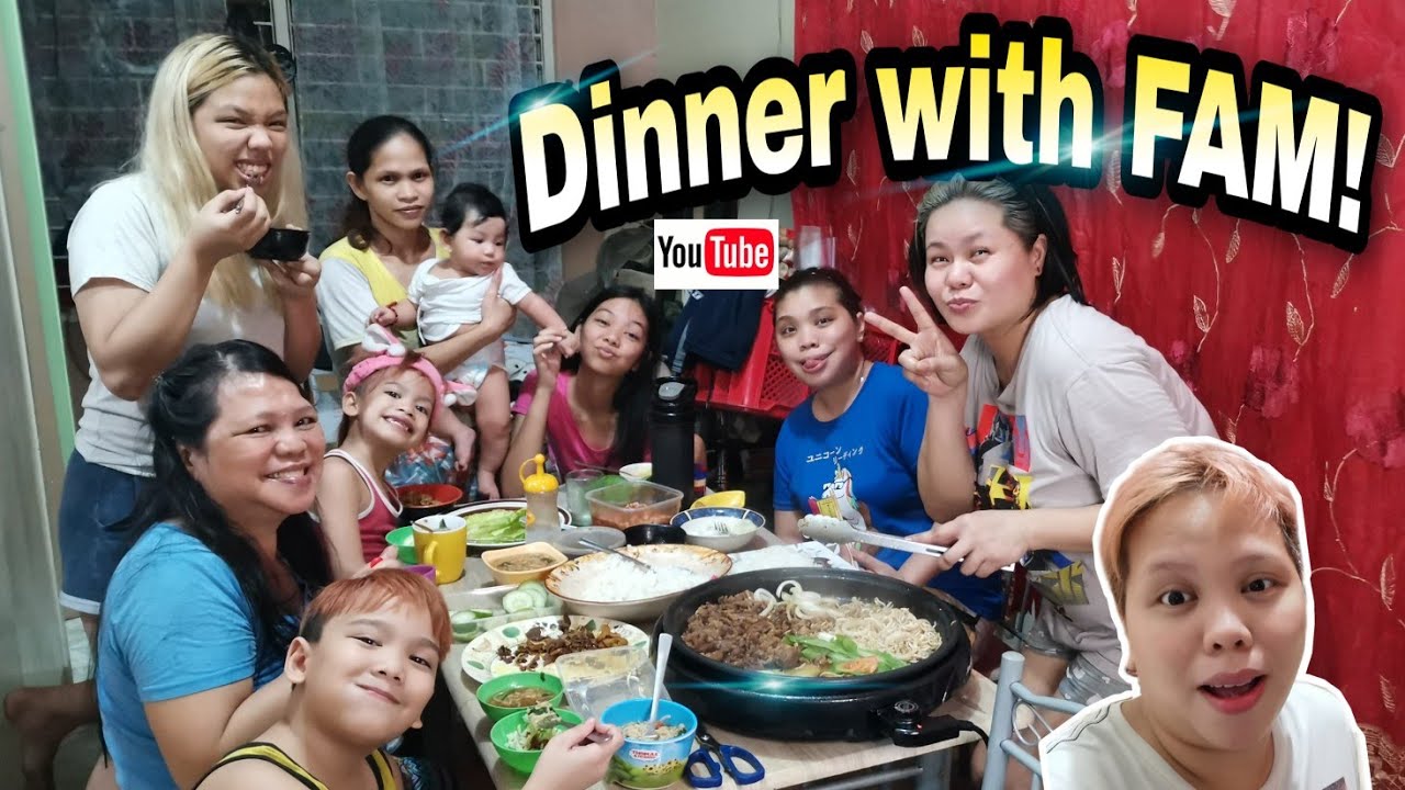 Dinner with FAM! Vlog #26 - YouTube