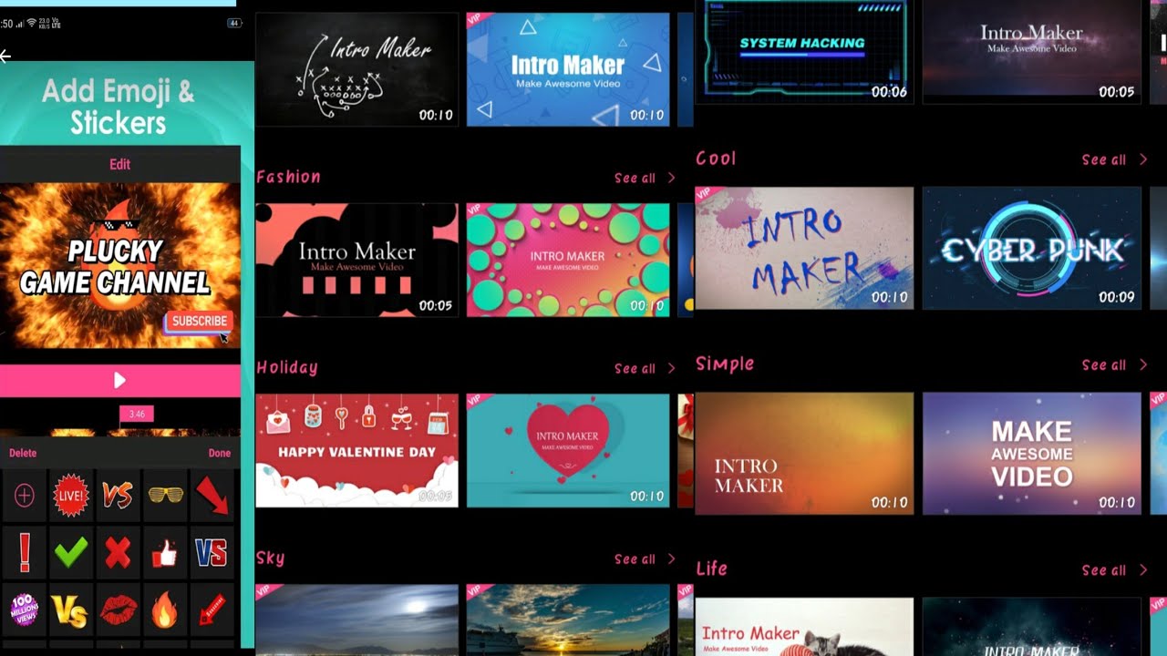 How To Make Professional INTRO For Your Youtube Channel // Just 3 ...