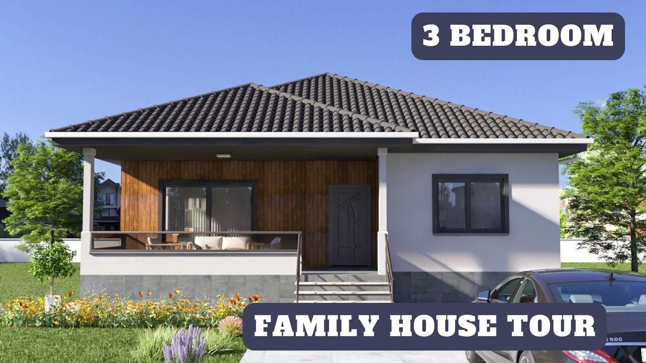 Simple House Design Ideas | Family House Tour - YouTube