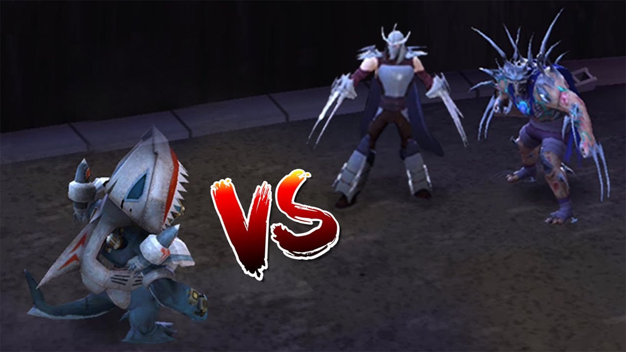 TMNT Legends Shredder & Super Shredder VS Armaggon Solo - YouTube