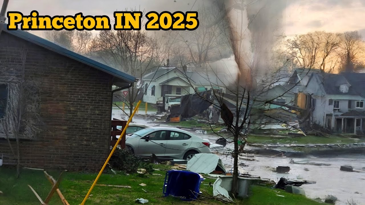 Shocking Footage: Tornado Hits Princeton, Indiana! |Tornado Princeton ...