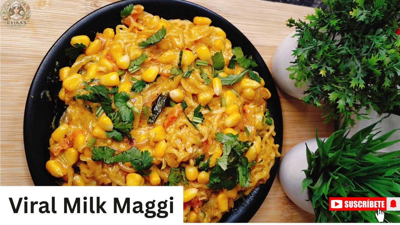 🔥 Maggi Lovers Must Try This! 😍 | Viral Creamy Milk Maggi Recipe ...