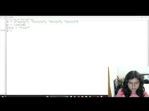 Topic 31 Update Tuples - YouTube