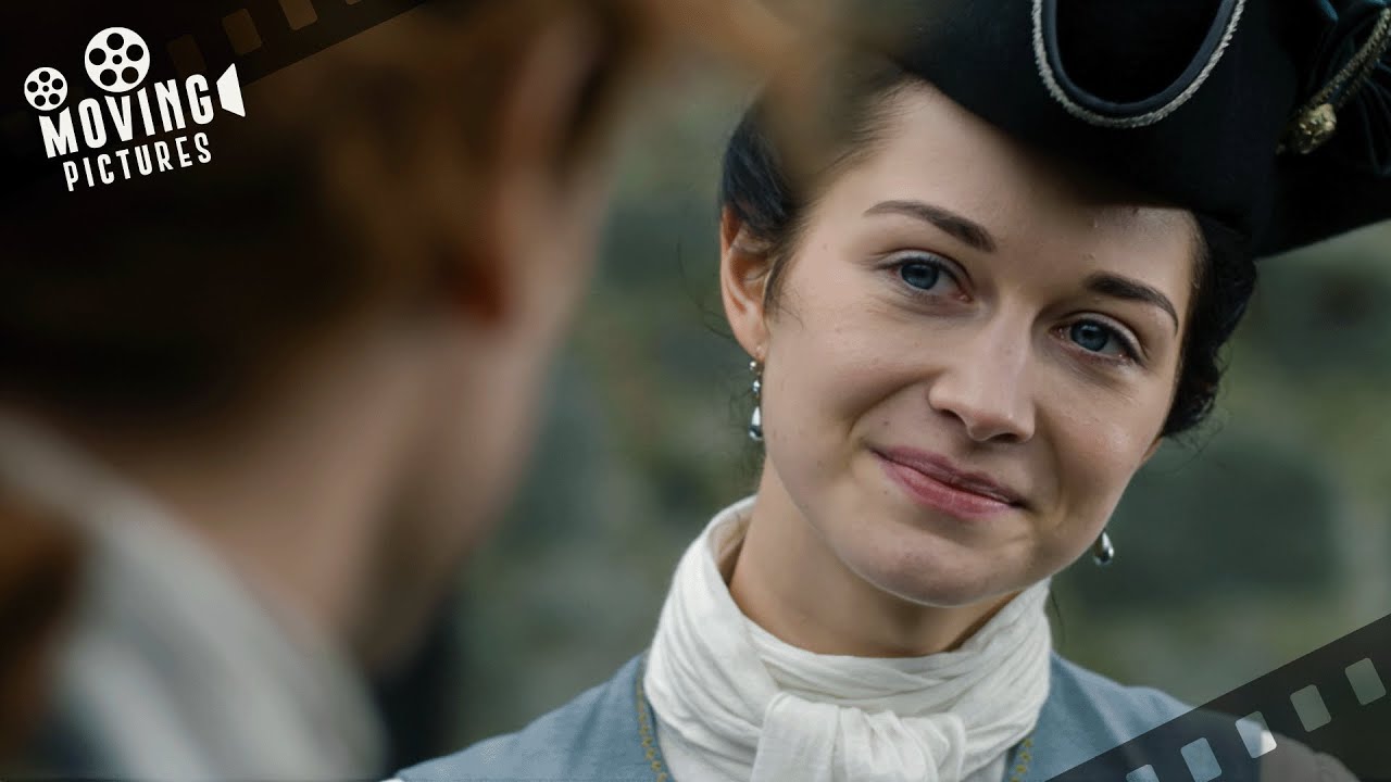 Geneva Blackmails Jamie For A One Night Stand | Outlander (Sam Heughan, Hannah James) - YouTube