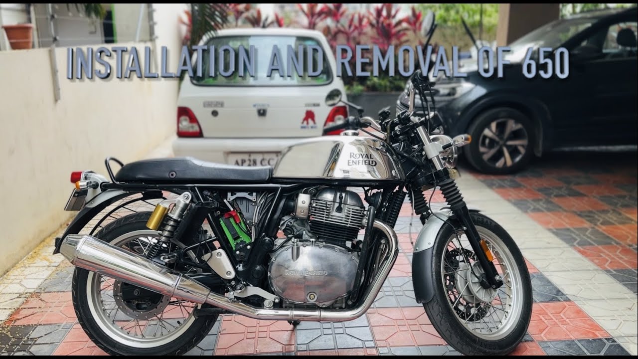 RE GT/INTERCEPTOR 650 BATTERY REMOVAL AND INSTALLATION || BATTERY ...