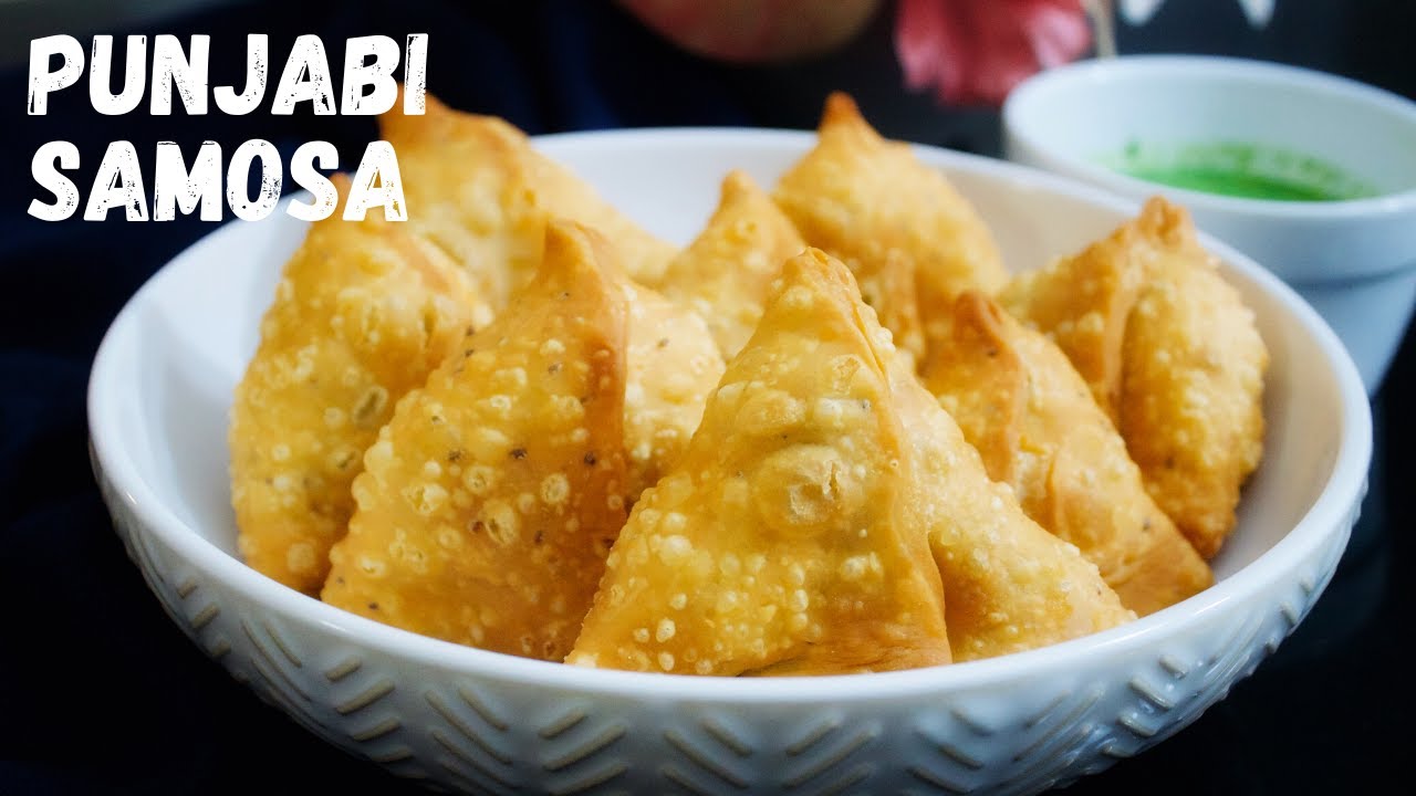 Punjabi Samosa | समोसा | Aloo Matar Samosa | Perfect Samosa Recipe ...