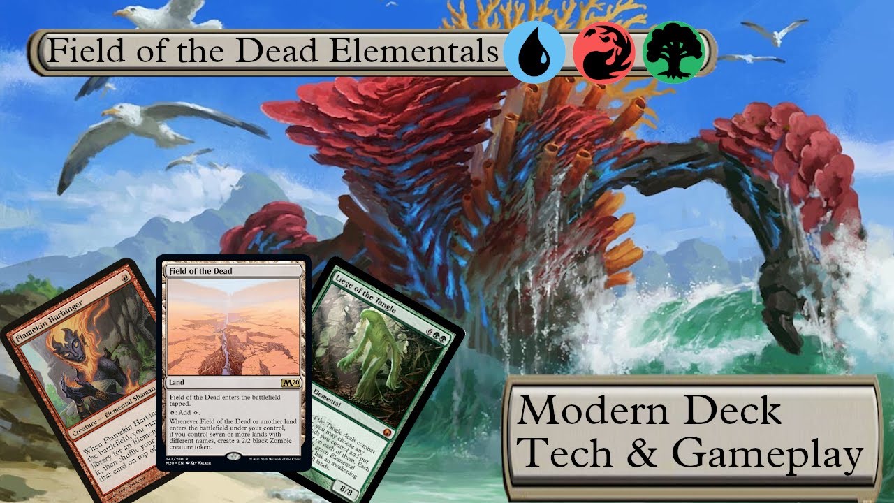 (Kind of) Budget Field of the Dead Elementals! in Modern! 43 TIX - YouTube