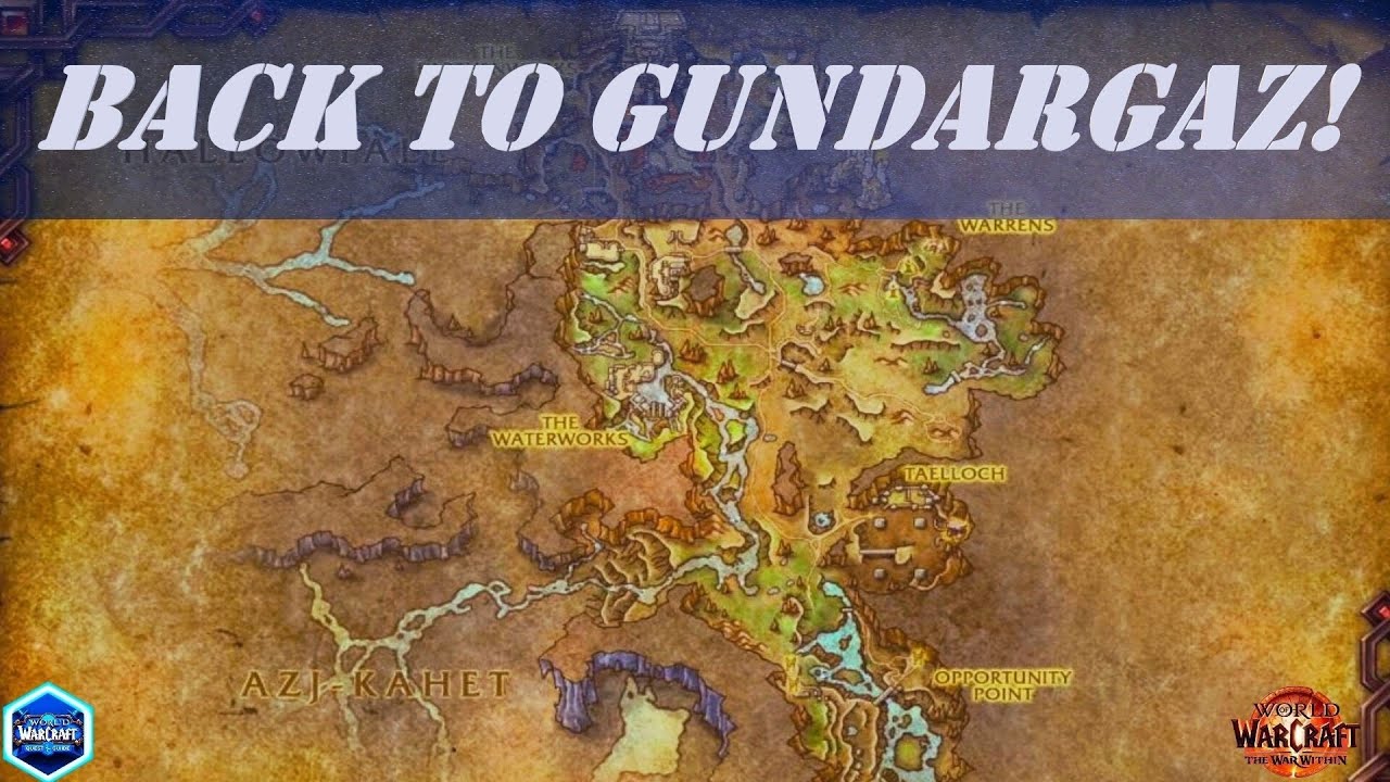 Back to Gundargaz! Wow Quest | The Ringing Deeps | The Assembly of the ...