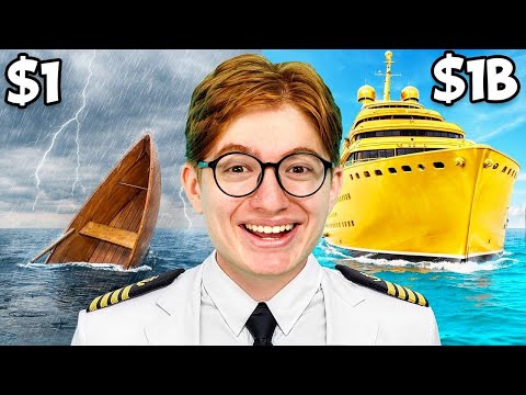 1€ vs 1,000,000,000€ Yacht!