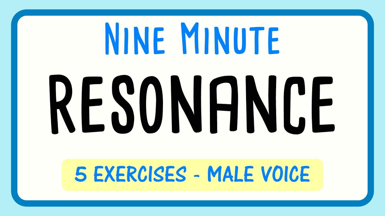 9 Minute Vocal Resonance Warm Up | Tone Up Your Voice - 5 Exercises ...