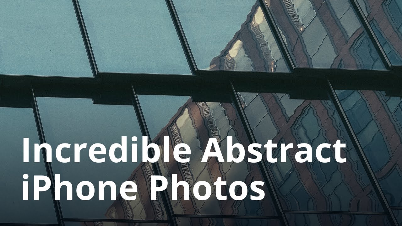 Simple Trick For Incredible Abstract iPhone Photos - YouTube