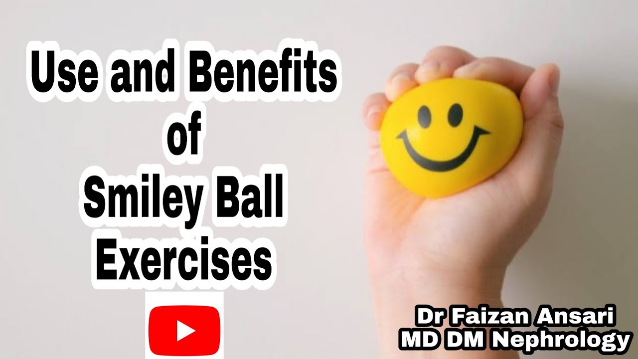 Use and Benefits of Smiley Ball Exercises ll Stress ball or Hand Ball ...