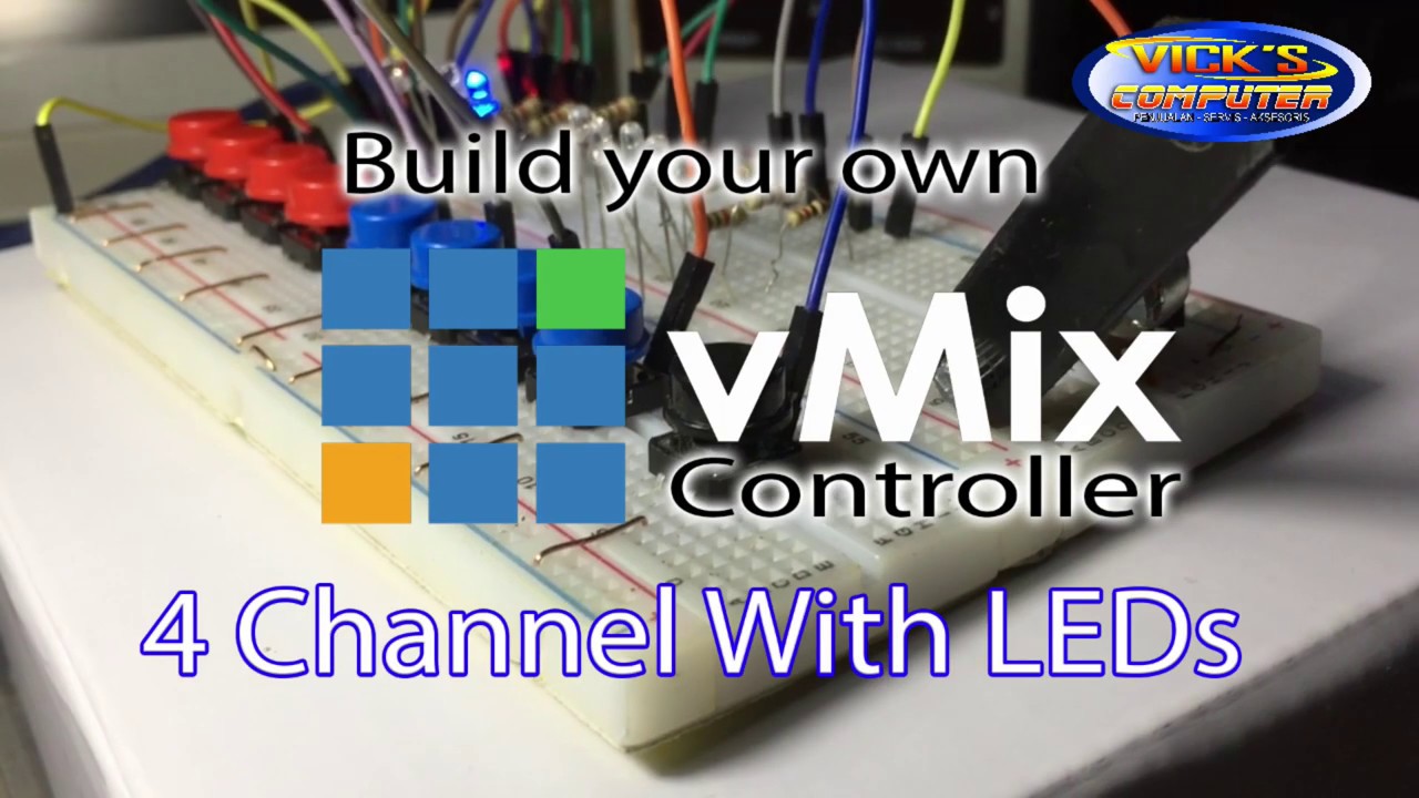 vMix Controller with LEDs - YouTube