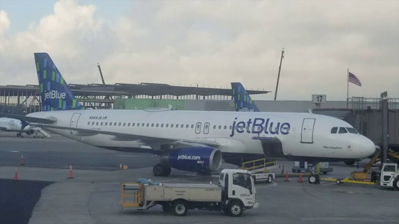 JetBlue Flight: B6 643 from EWR to PBI - YouTube