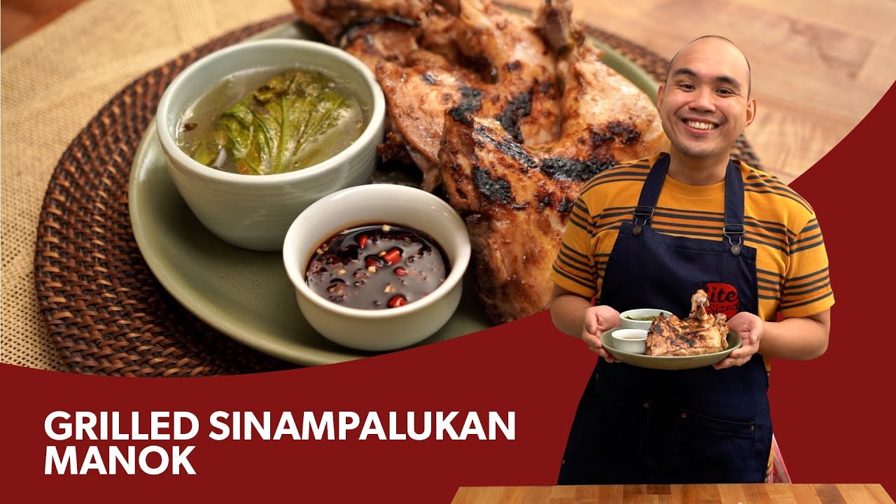 How To Make Grilled Sinampalukan Manok | Grilled Chicken And Sour ...