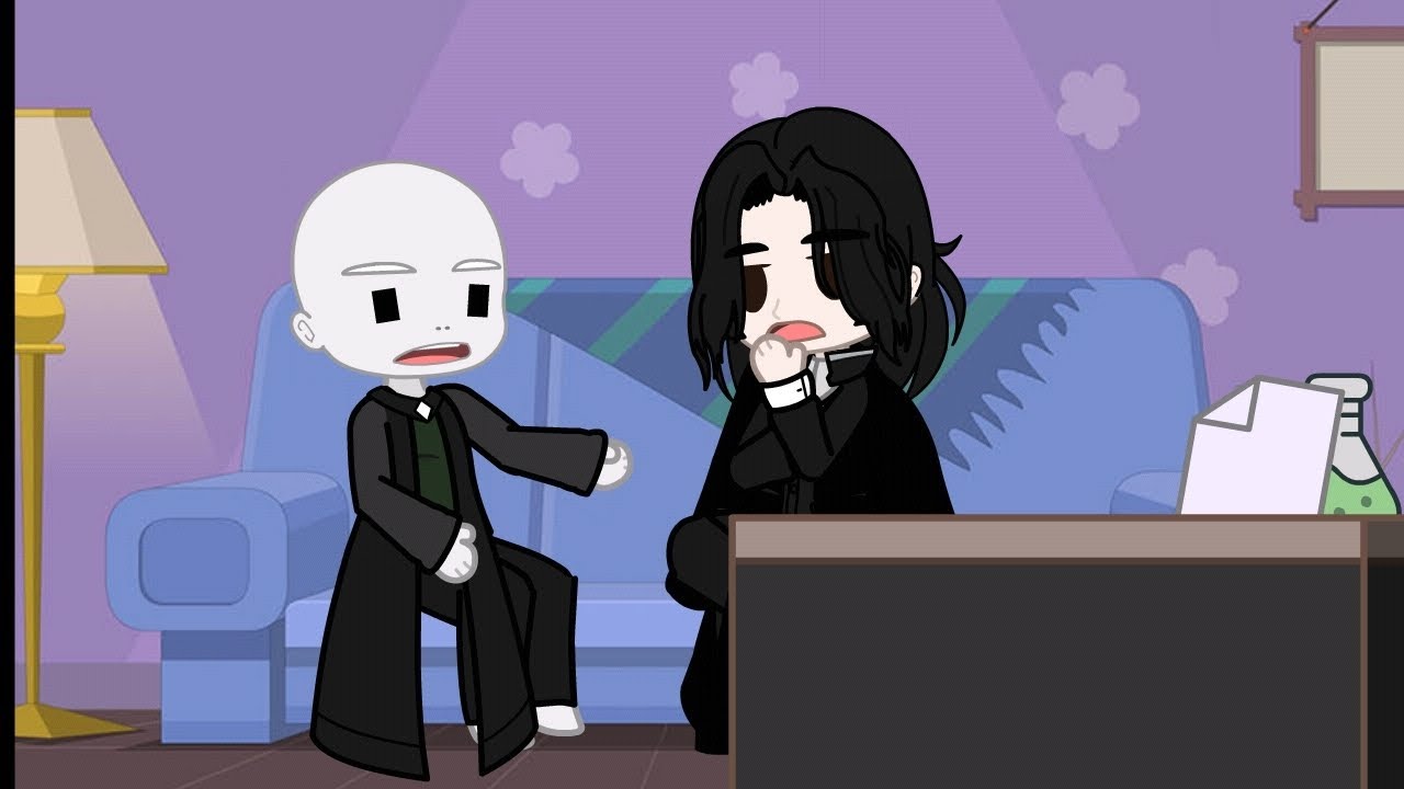Voldemort tells Severus how he actually killed Lilly| | gacha club ...