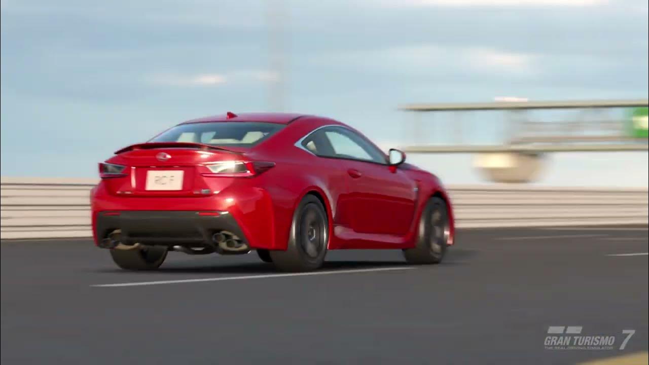 PS5/VR2「グランツーリスモ 7」レクサス RC F'14/スペシャルステージ・ルートX/Quick Race上級/5位＆CLEAN RACE BONUS - YouTube