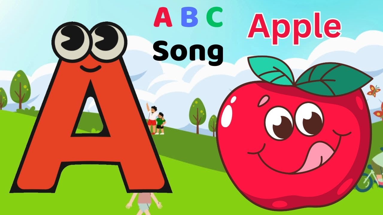 ABC Alphabets A for Apple A A Apple #alphabetsong #kidslearning # ...