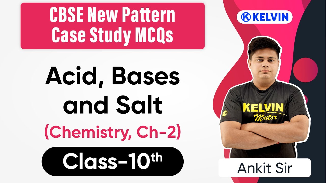 Class 10 Acid, Bases and Salt MCQ | Term 1 Exam Class 10 2021|Chemistry ...