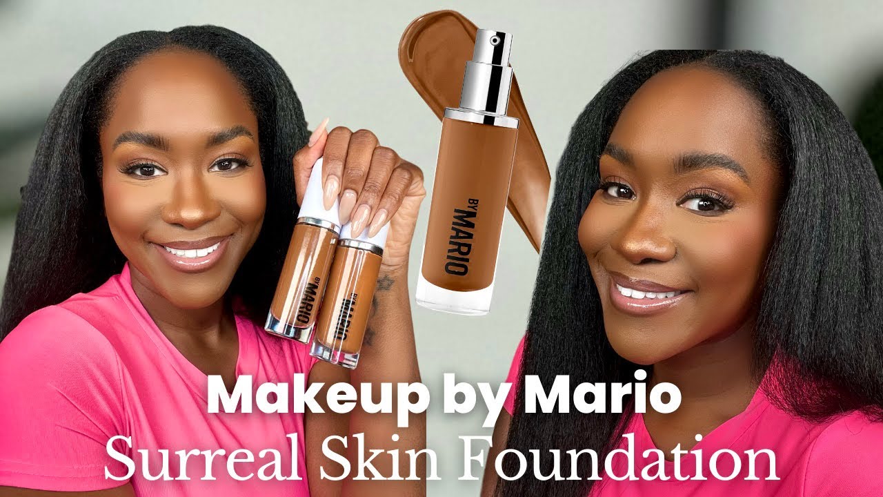 NEW MAKEUP BY MARIO| Surreal Skin Foundation Review 24N vs. 25W | Is it ...