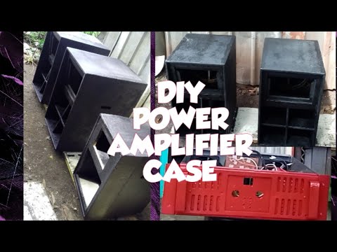 DIY POWER AMPLIFIER CASE - YouTube