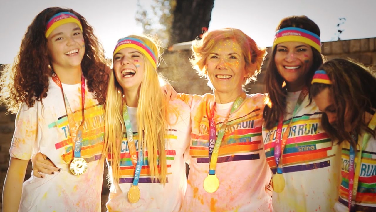 The Color Run Miles For Meals Movement - YouTube