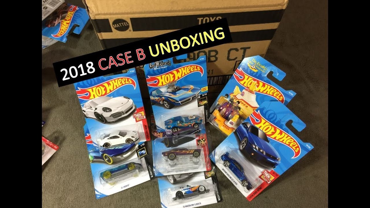 Hot Wheels Unboxing - 2018 Case B Opening - Very Nice! - YouTube