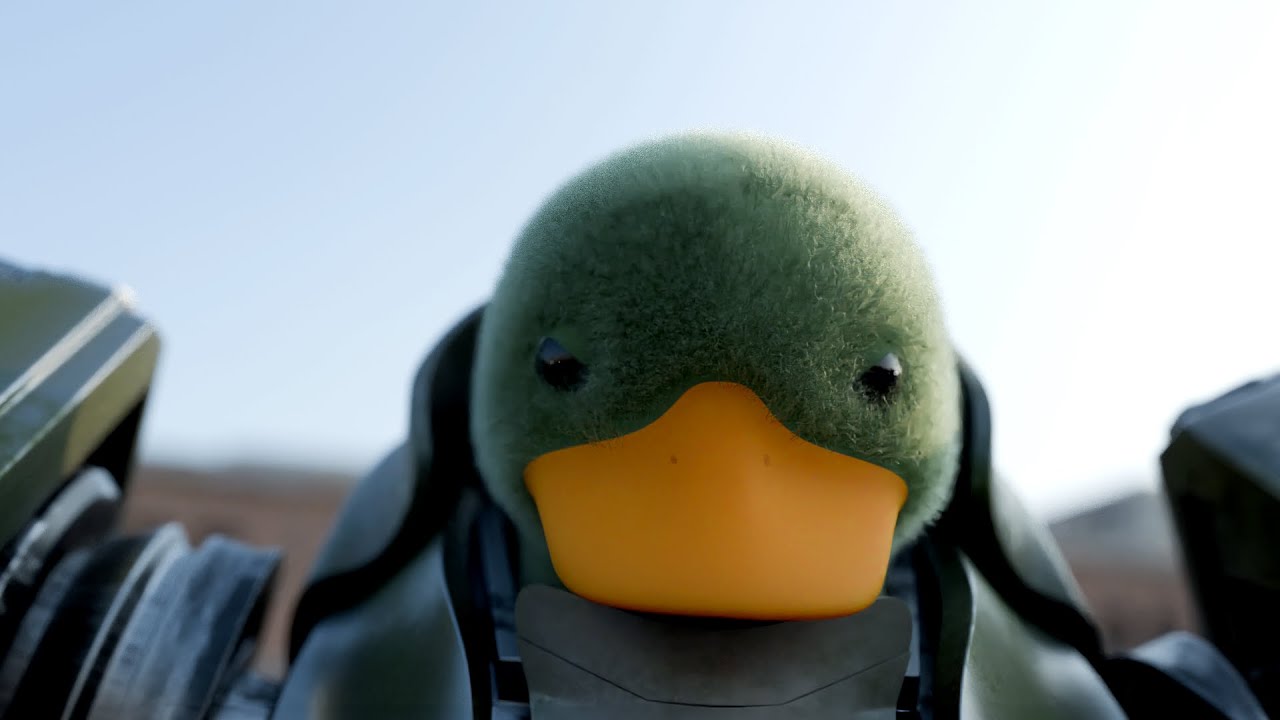 A Duck Piloting a Mech Saves You From the Police (Animation) - YouTube