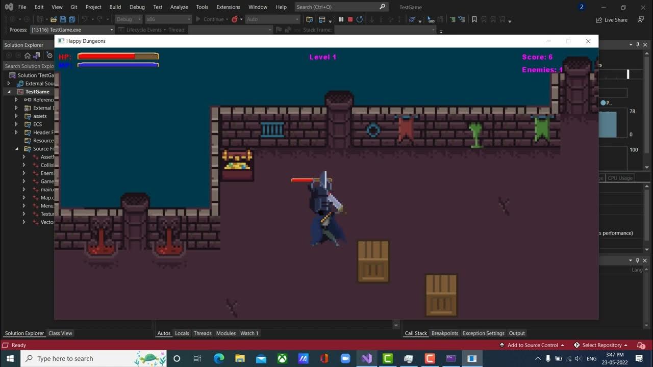 Game lập trình C/C+ sử dụng SDL2 - YouTube