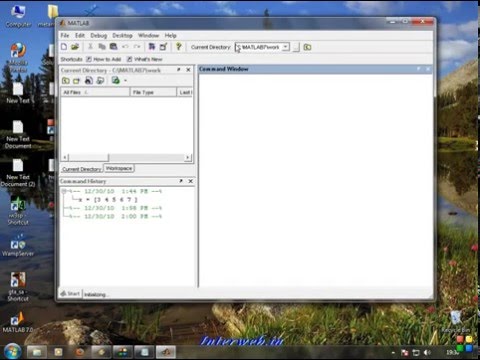 How to run Matlab in Windows 7 - YouTube