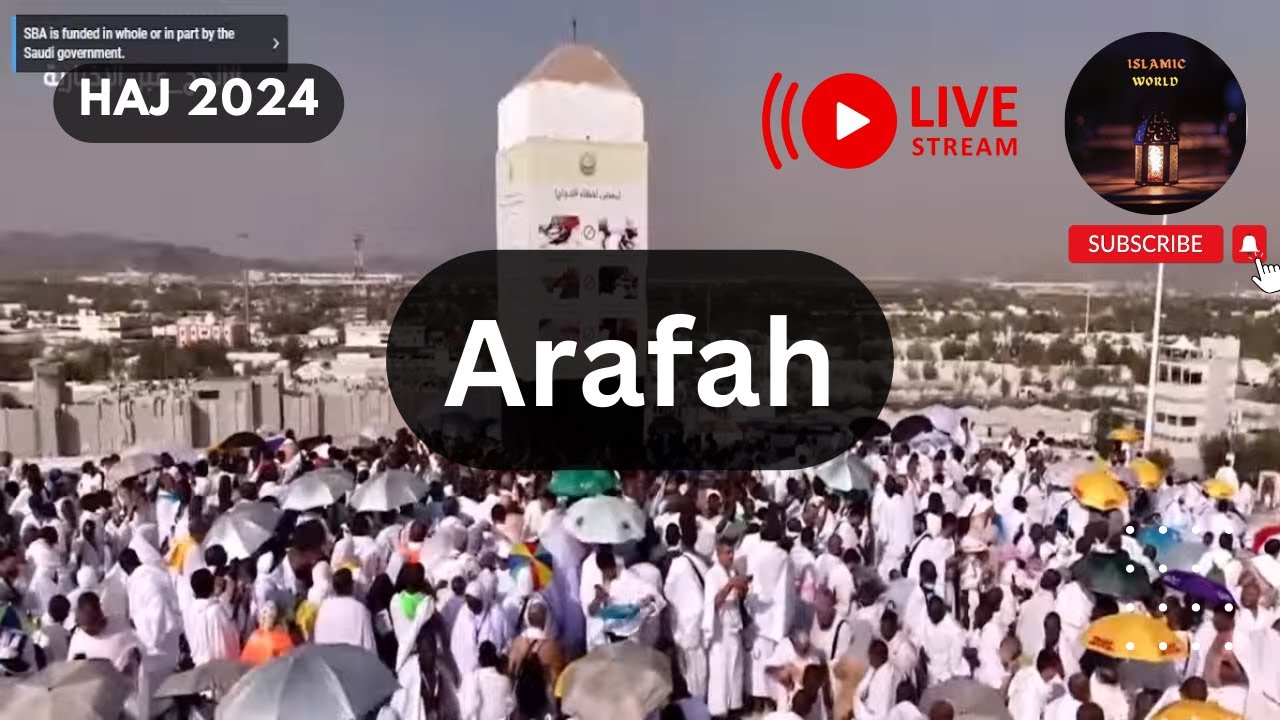 Arafah Live - YouTube