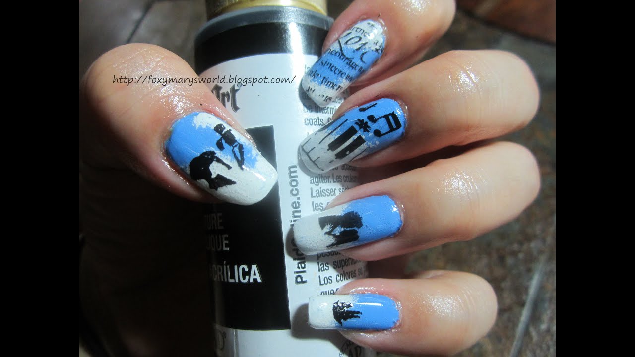 Cloud Atlas Nails - A stamping tutorial. - YouTube