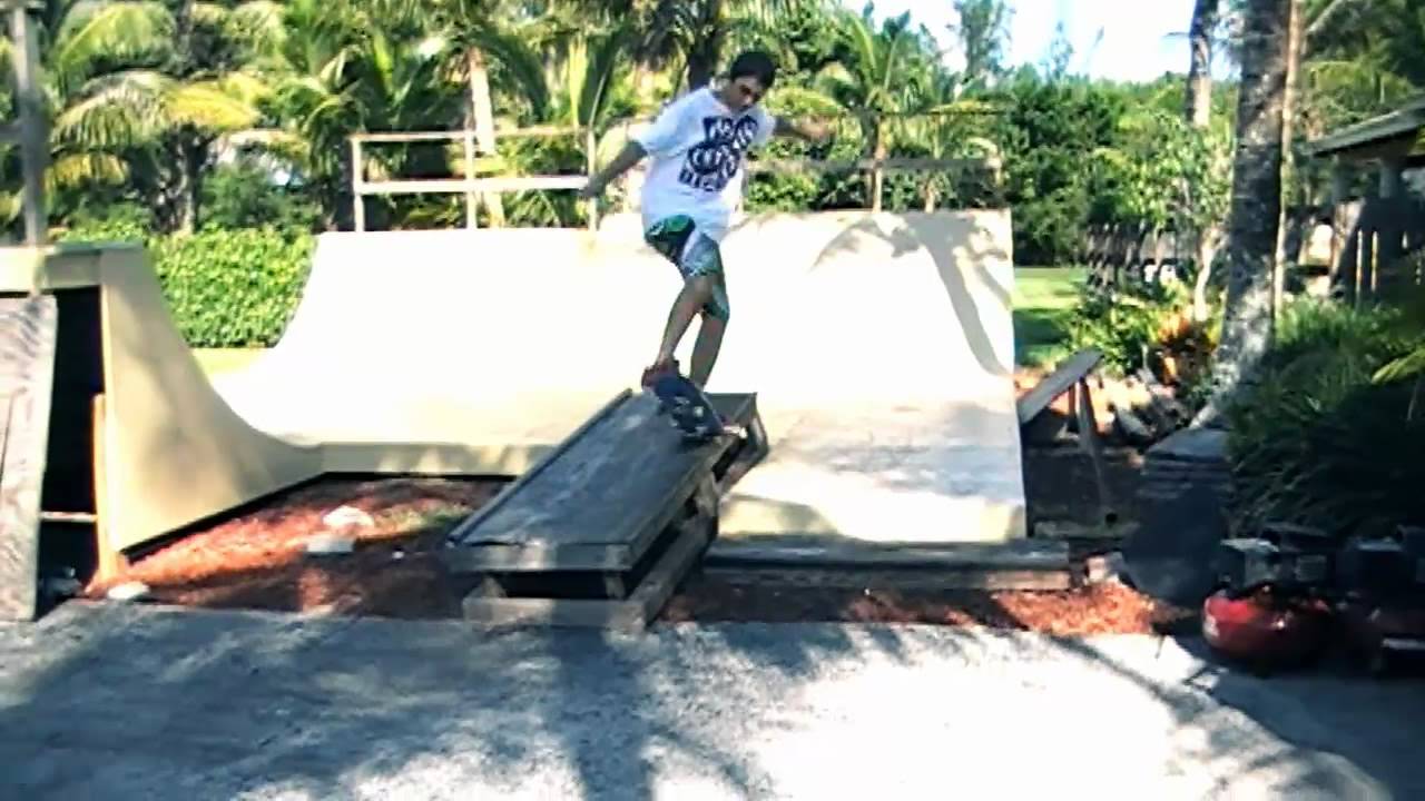 Backyard Skateboarding - YouTube